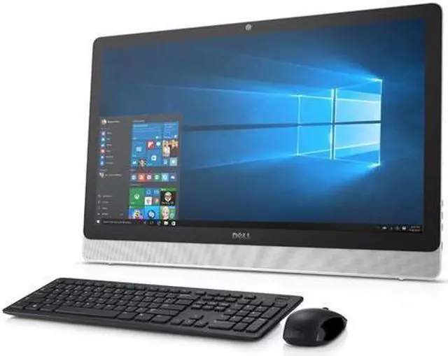 DELL All-in-One Computer Inspiron i3455-6042WHT AMD E2-7110 4 GB DDR3L ...