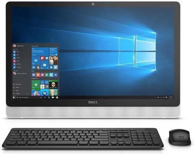 DELL All-in-One Computer Inspiron i3455-6042WHT AMD E2-7110 4 GB DDR3L ...