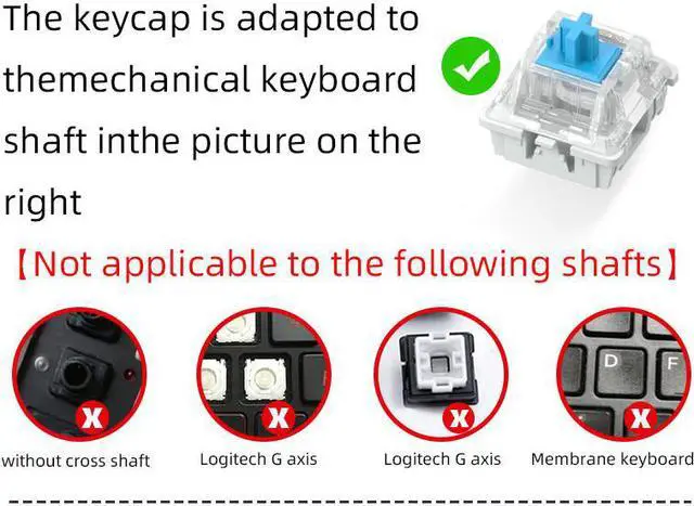 Corn Yeti Keycaps Cherry Profile Dye Sub Keycap For Cherry MX Switch 61 ...