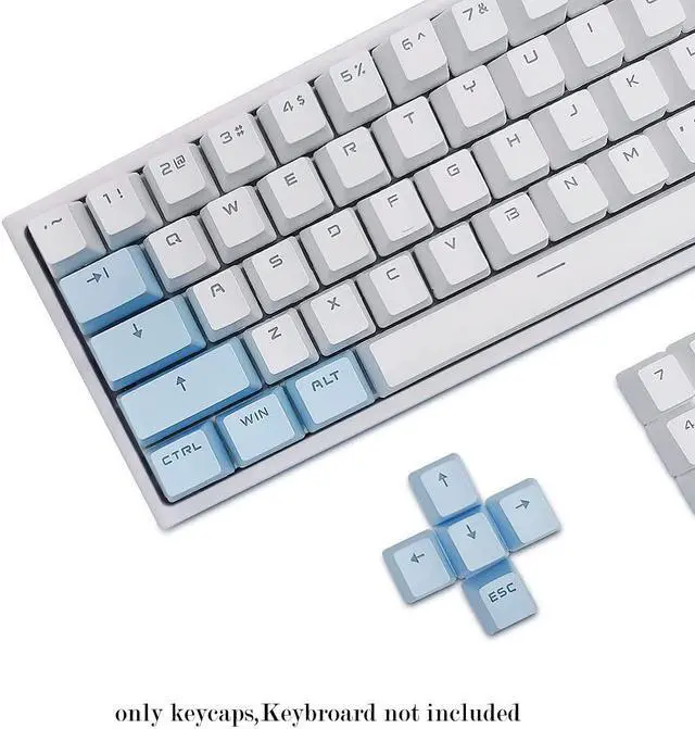 Corn Blue Keycaps-Custom Keycaps 60 Percent, Suitable for GK61/RK61 ...