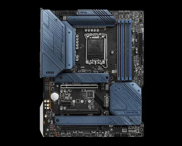 MSI MAG Z690 TORPEDO LGA 1700 Intel 12th generation DDR5 Motherboard ...