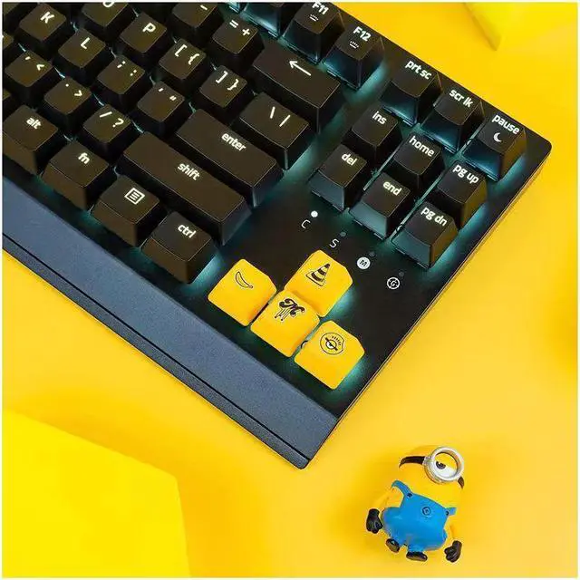 Minions Limited Edition BlackWidow X Tenkeyless (Green Switch) 87 Keys ...