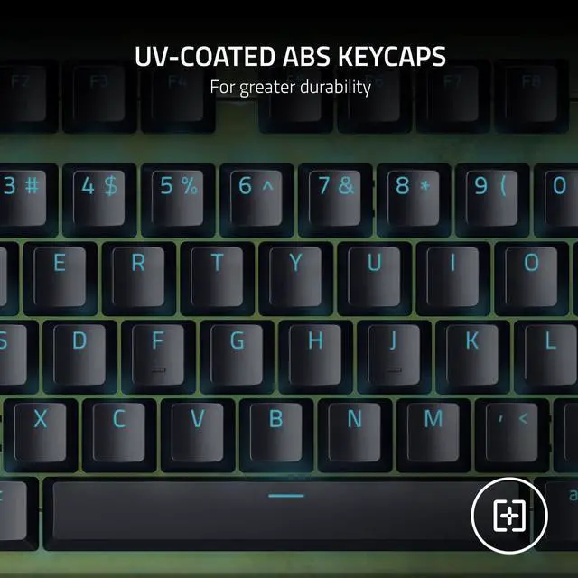 Razer BlackWidow V3 Mechanical Gaming Keyboard: Green Mechanical ...