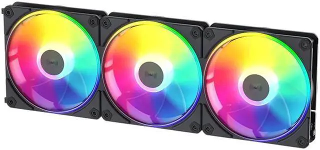 ProArtist BF12 Pro Building Block Fan Set (3 in 1) Pure Black Cooling ...