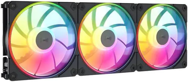 ProArtist BF12 Pro Building Block Fan Set (3 in 1) Pure Black Cooling ...