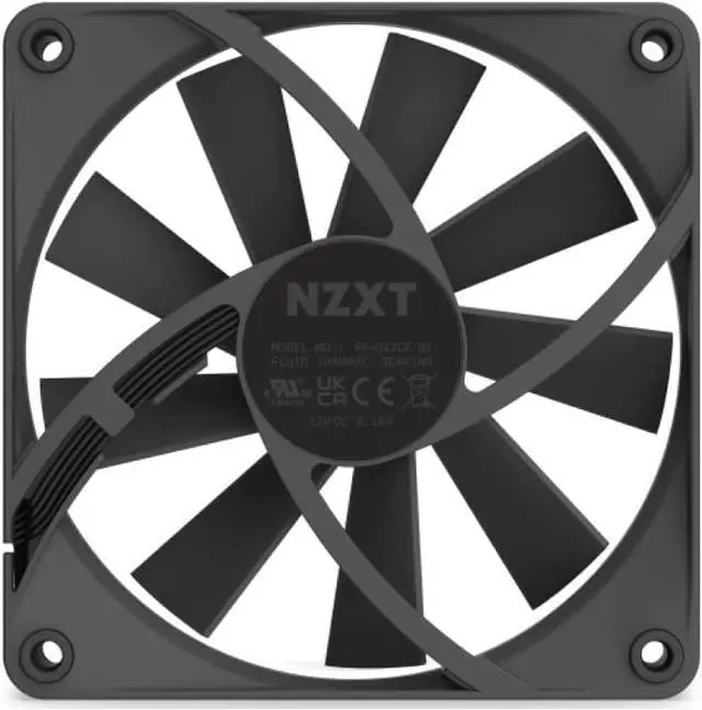 NZXT F120Q Quiet Airflow Fans - RF-Q12SF-B1 - Increase Air Volume ...