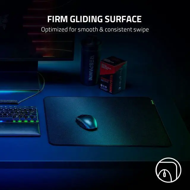 Razer Strider Hybrid Mouse Mat with a Soft Base & Smooth Glide: Firm ...