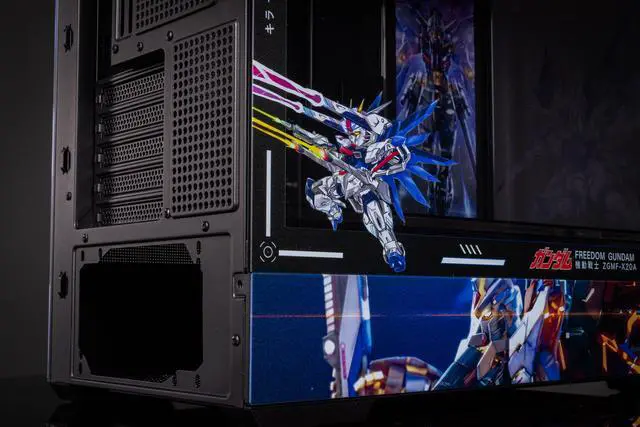 CORN Bauhaus Micro-ATX ITX Cpmputer Case, 6 Sides + 2 Light Panels ...