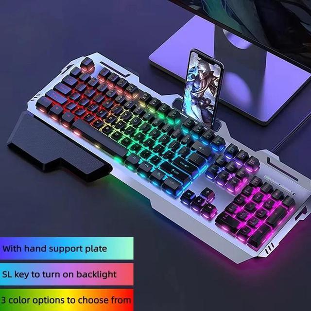Rgb Keyboard And Mouse Gaming Keyboard And Mouse Combo, 104 Keys ...