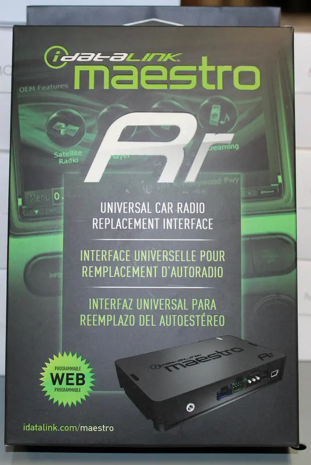 MAESTRO ADS-MRR UNIVERSAL RADIO REPLACEMENT & STEERING WHEEL INTERFACE ...