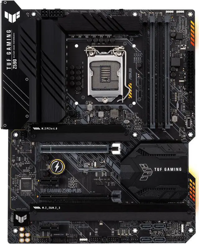 ASUS TUF GAMING Z590-PLUS (90MB16B0-M0EAY0) LGA 1200 ATX Intel ...