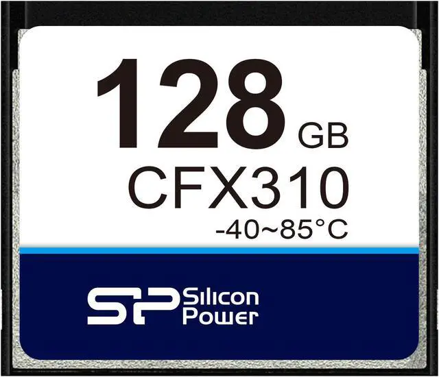 128GB Silicon Power CFX310 Industrial CFast Memory Card 0-70u2103 MLC ...
