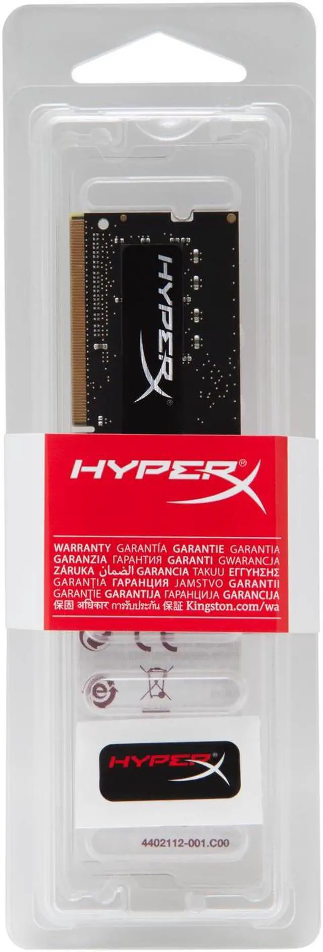 HyperX Impact 16GB 260-Pin DDR4 SO-DIMM DDR4 2933 (PC4 23400) Desktop ...