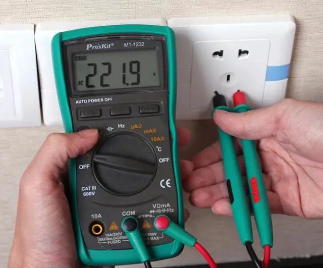 ProsKit MT-1232 3 3/4 Autorange Digital Multimeter Resistance ...