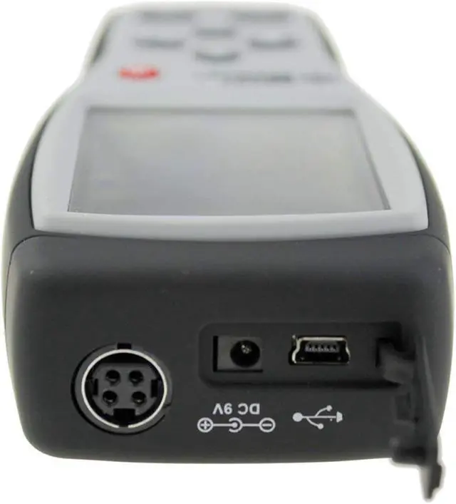 AR866A Digital Hot-film Anemometer Wind Speed meter Air Velocity Temperature measurement 40M/S ...