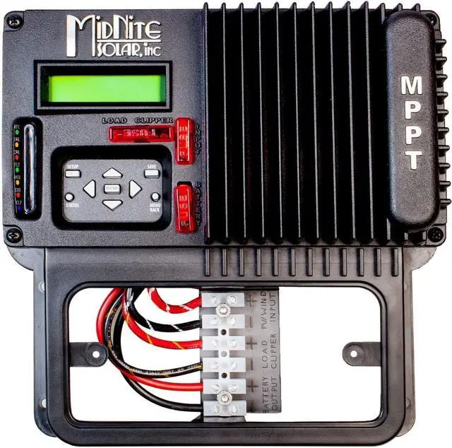 Used - Very Good: MidNite Solar MNKID-B MPPT Plastic Charge Controller ...