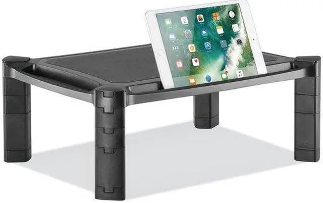 Innovera IVR55050 Large Monitor Stand with Cable Management and Drawer ...