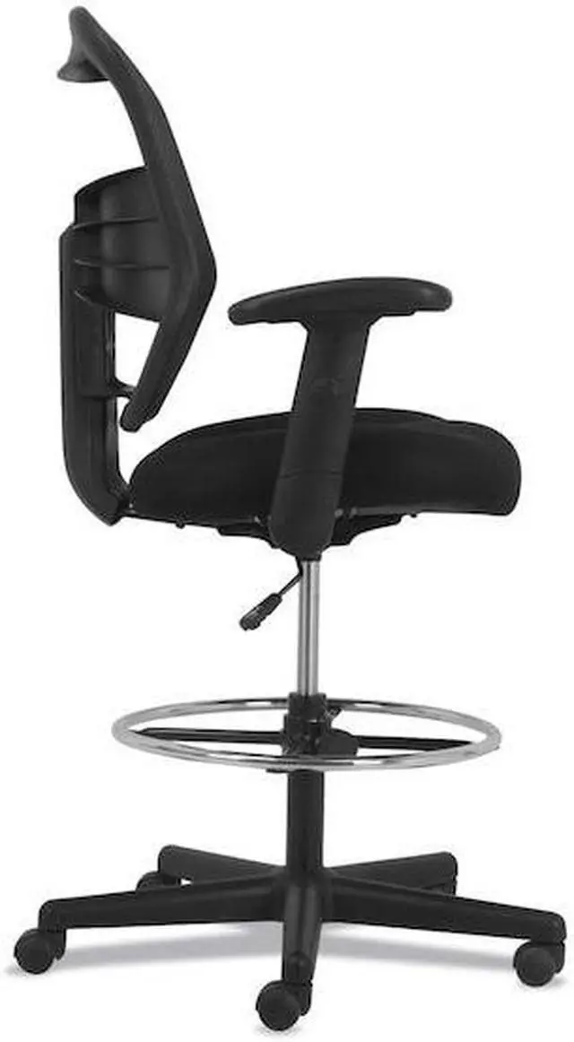 HON Prominent High-Back Task Stool Black Mesh Back - Newegg.com