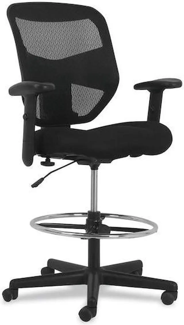 HON Prominent High-Back Task Stool Black Mesh Back - Newegg.com