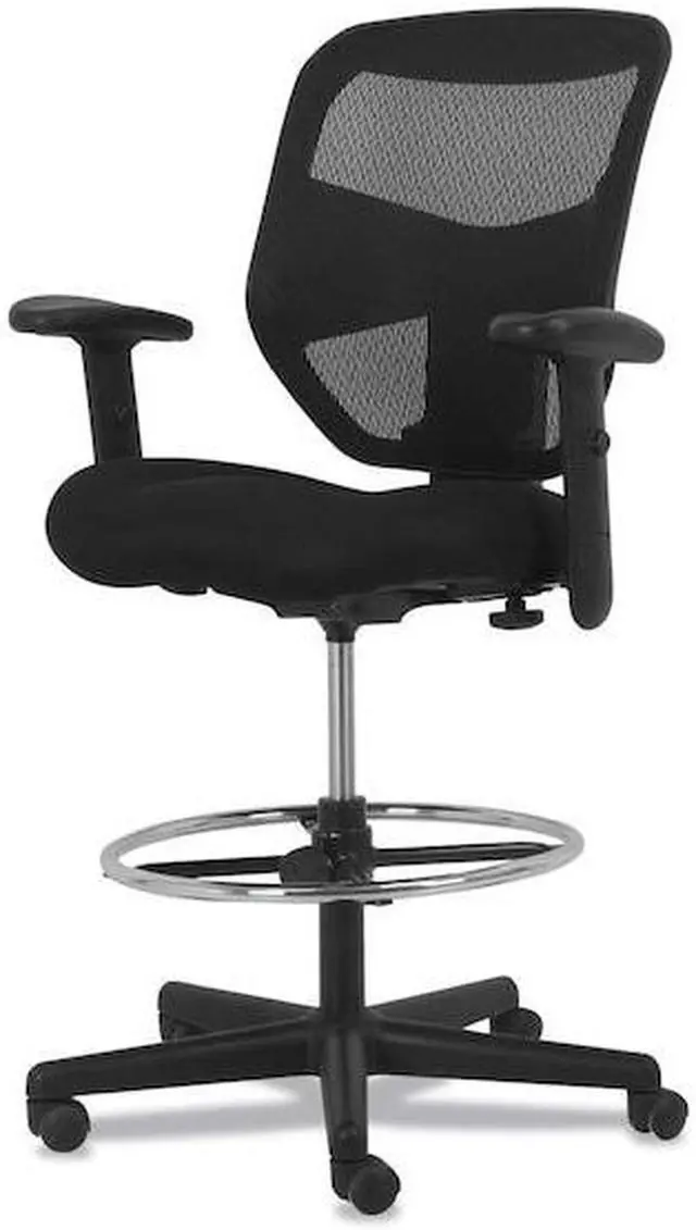 HON Prominent High-Back Task Stool Black Mesh Back - Newegg.com