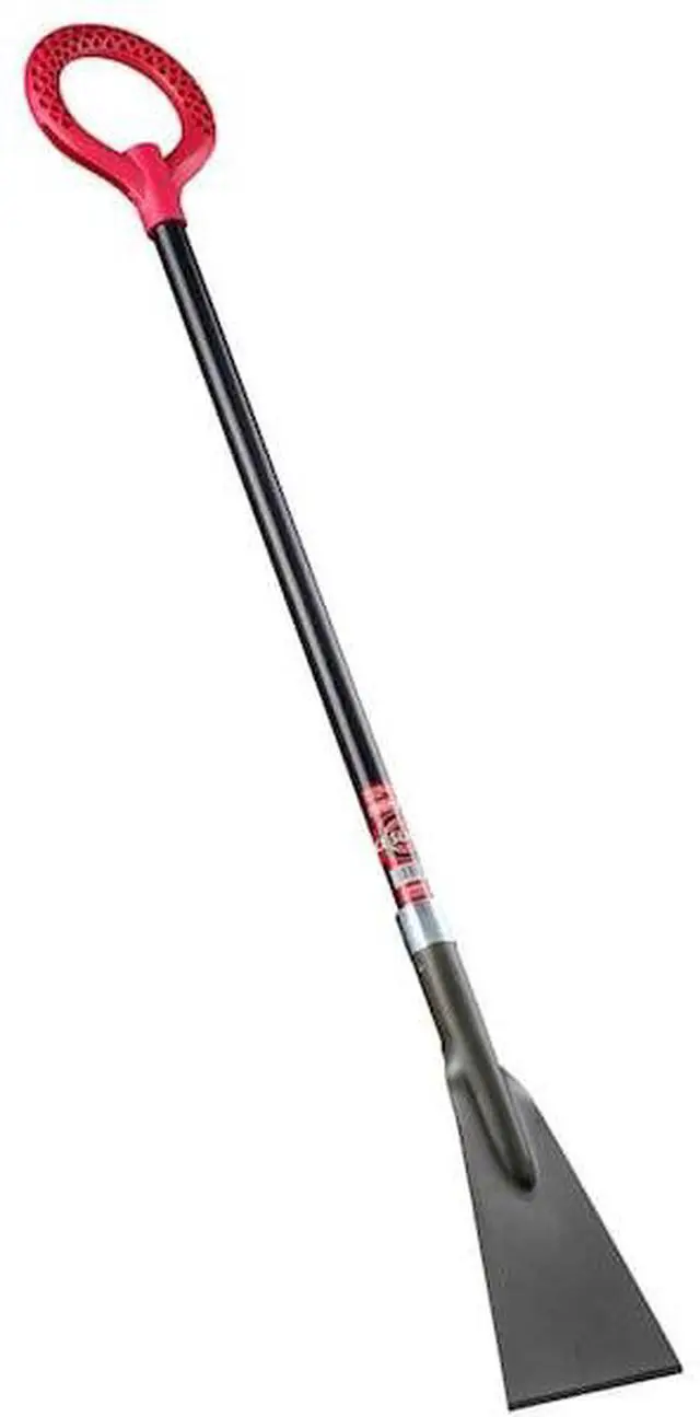 RADIUS GARDEN 90411 7 x 53 Inch Long Handled Steel Ice Scraper/Chopper ...