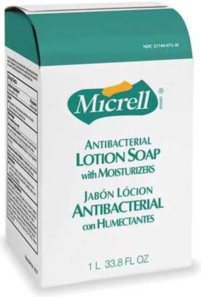 Micrell Nxt Antibacterial Lotion Soap Refill, Balsam Scent, 1000Ml ...