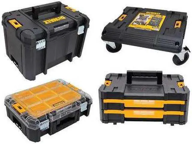 Dewalt DWST17804 TSTAK-4 2-Drawer Stackable Organizer - Newegg.com
