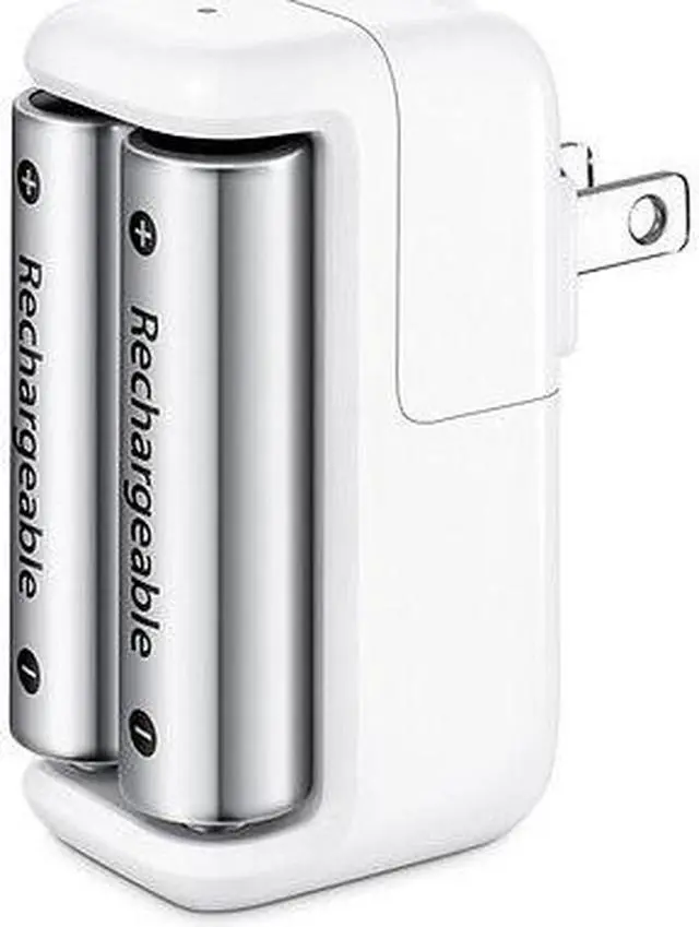 Apple Battery AC Charger w AA Rechargeable Batteries 6 Pack MC500LL A NEW A1360 Newegg