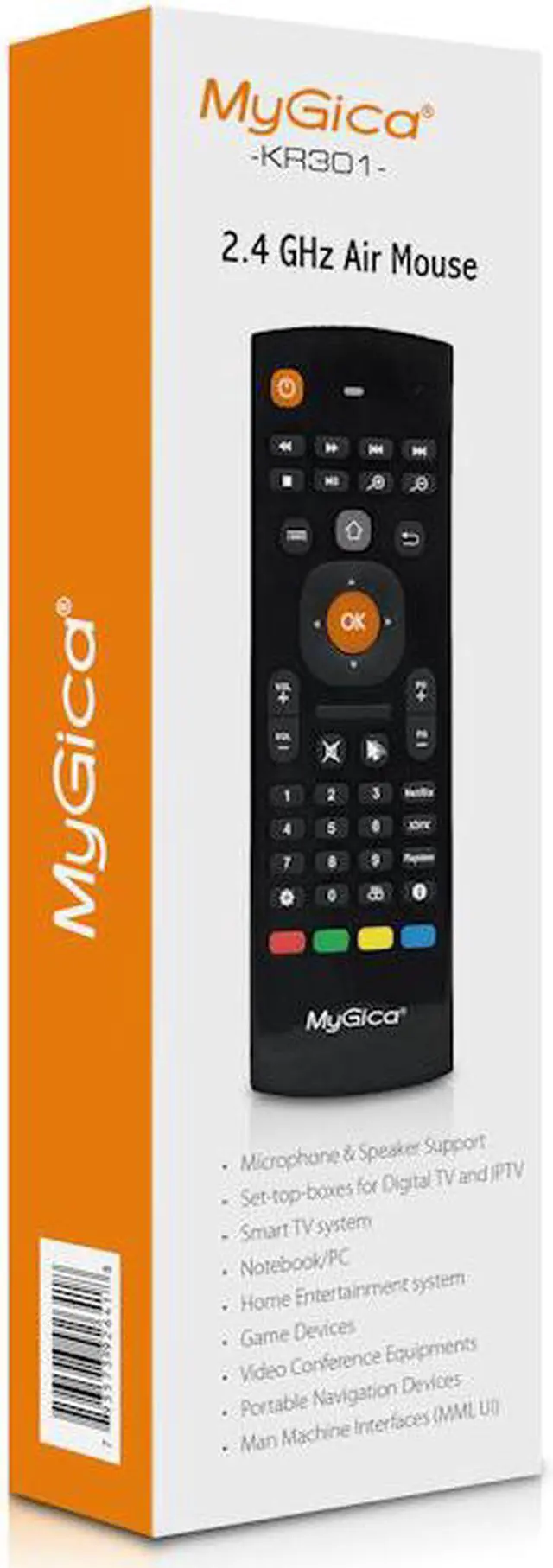 MyGica KR-301 Wireless Air Mouse and Keyboard Remote - Newegg.com