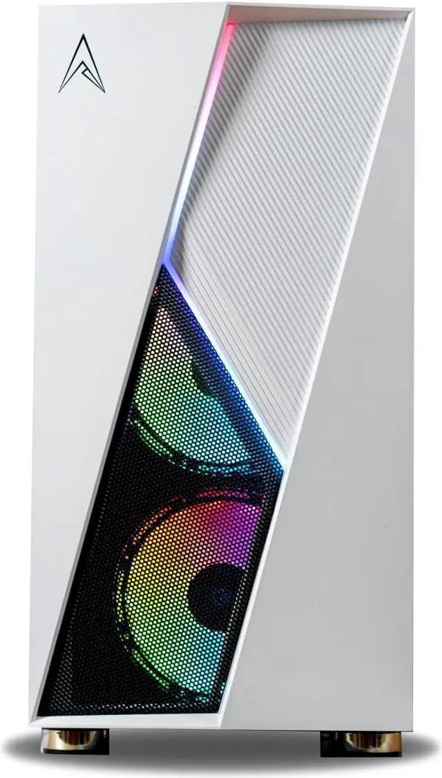 Allied Gaming Stinger Micro-ATX Tower Gaming Desktop Case: Tempered ...