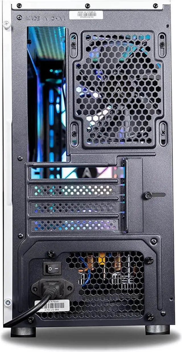 Allied Gaming Stinger Micro-ATX Tower Gaming Desktop Case: Tempered ...