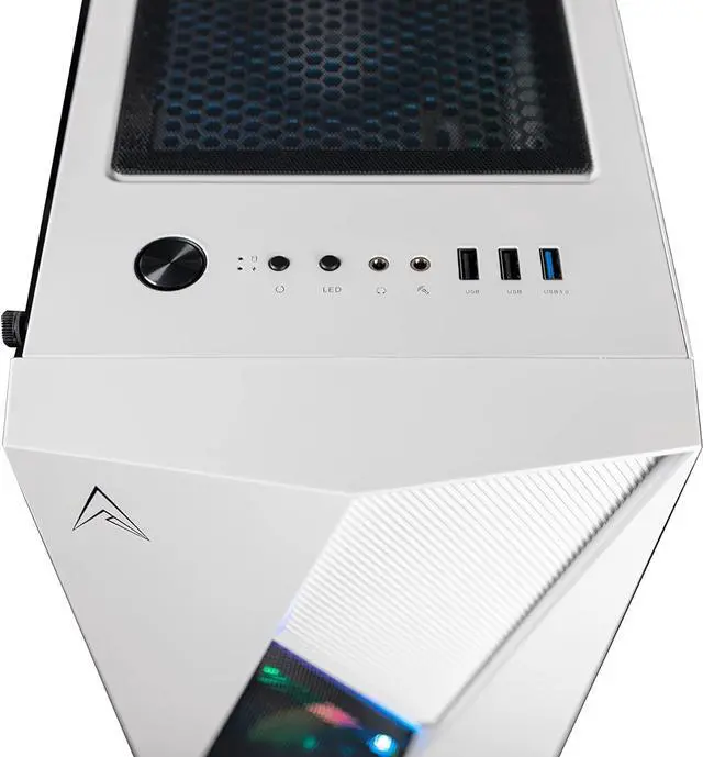 Allied Gaming Stinger Micro-ATX Tower Gaming Desktop Case: Tempered ...