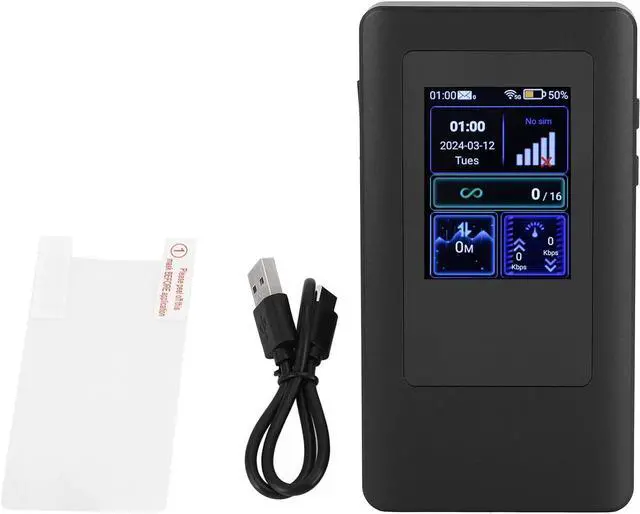 5G Mobile Wi Fi Router, Portable Travel Wi Fi with SIM Card Slot Mobile ...