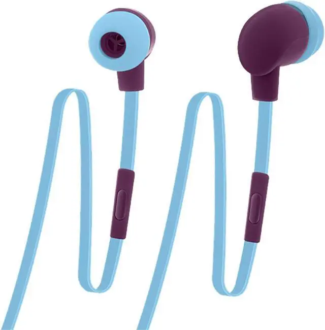 BYTECH STEREO EARBUDS BLUE - Newegg.com