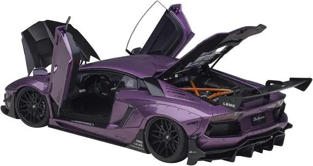 Lamborghini Aventador Liberty Walk LB-Works Viola SE30 Purple Metallic ...