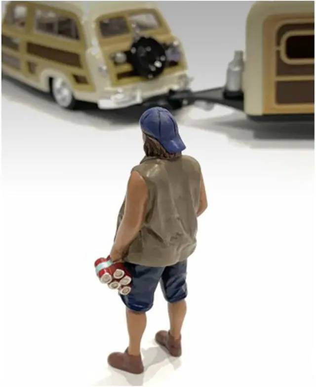"Campers" Figure 2 for 1/24 Scale Models by American Diorama - Newegg.com