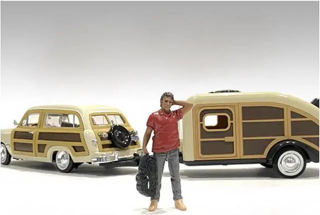 "Campers" Figure 4 for 1/24 Scale Models by American Diorama - Newegg.com