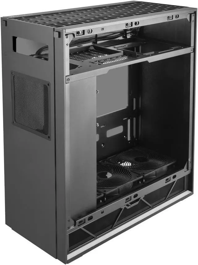 Silverstone ALTA F1 Stack effect design ATX tower with aluminum shell ...