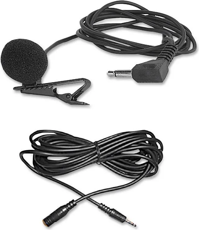 Amplivox S2030 Handsfree Professional Cardioid Lapel Microphone 40 Cord ...