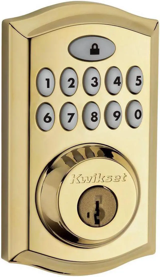 Kwikset SmartCode 914 Z-Wave Deadbolt with Home Connect, Works w ...