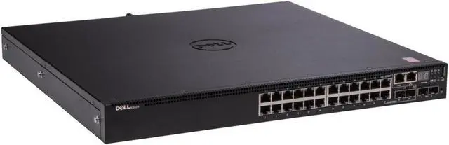 Dell Networking N3024 - 24 ports - managed switch - rack-mountable ...