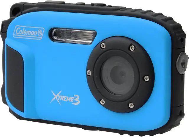 Coleman C9WP-BL 20.0-Megapixel Xtreme3 HD Video Waterproof Digital ...