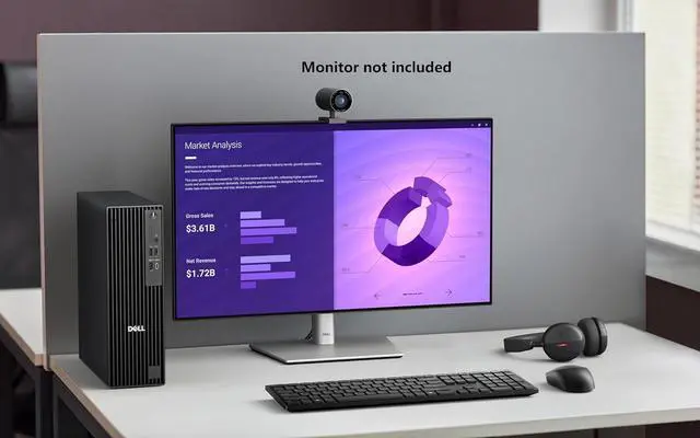 Dell Pro Slim QCS1250 SFF Desktop Computer Next-Gen OptiPlex Version ...