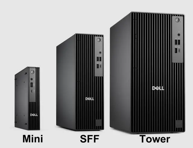 Dell Pro Slim QCS1250 SFF Desktop Computer Next-Gen OptiPlex Version ...