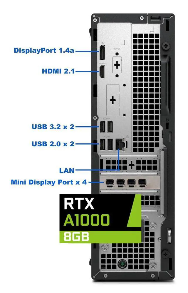 Dell Pro Slim QCS1250 SFF Desktop Computer Next-Gen OptiPlex Version ...