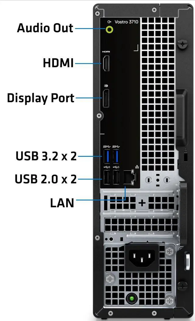 Dell Vostro 3710 Desktop Computer, Intel Core i9-12900K, 64GB RAM, 2TB ...