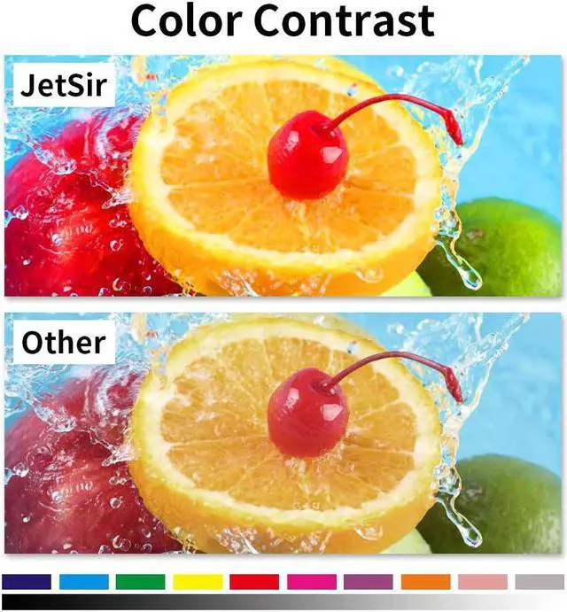 JetSir 4 Color Compatible Refill Ink kit for Canon 250 251 270 271 280 ...