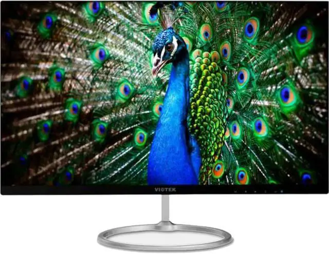 VIOTEK HA238 24" Ultra-Thin Monitor 1920x1080p, Bezel-less Frame, 16:9 ...