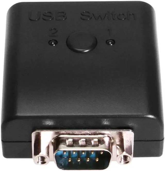 Coolgear 2 Port USB 2.0 to RS 232 Manual Switch FTDI Chipset - Newegg.com