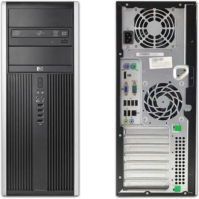 Refurbished: HP Compaq Elite 8200, Microtower, Intel Core i7-2600 @ 3. ...